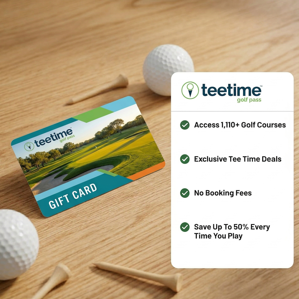 TeeTime Golf Pass Gift Card - TeeTime Golf Pass