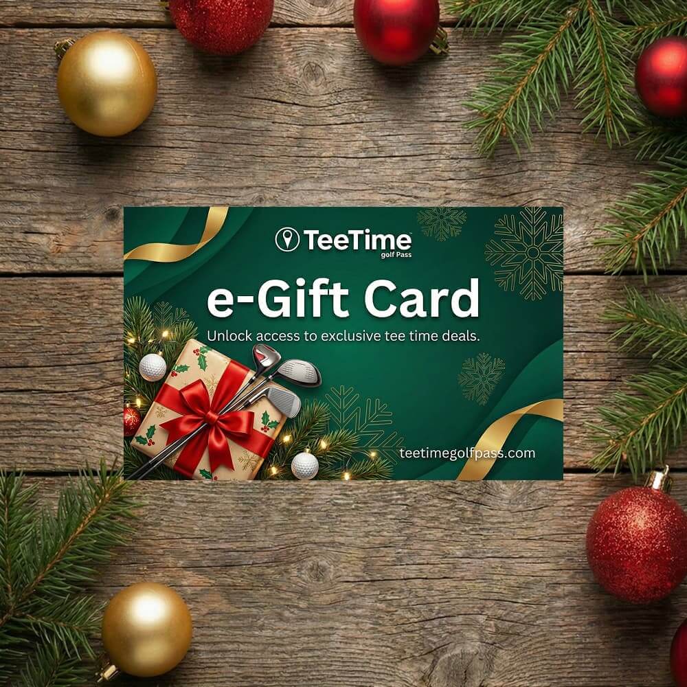TeeTime Golf Pass Gift Card - TeeTime Golf Pass