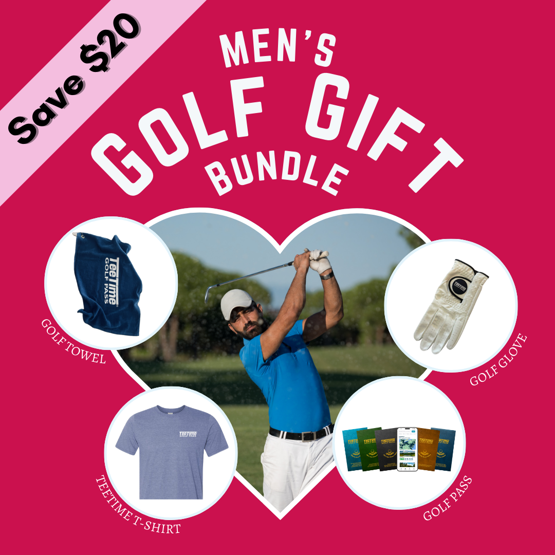 Men's Golf Gift Bundle - TeeTime Golf Pass
