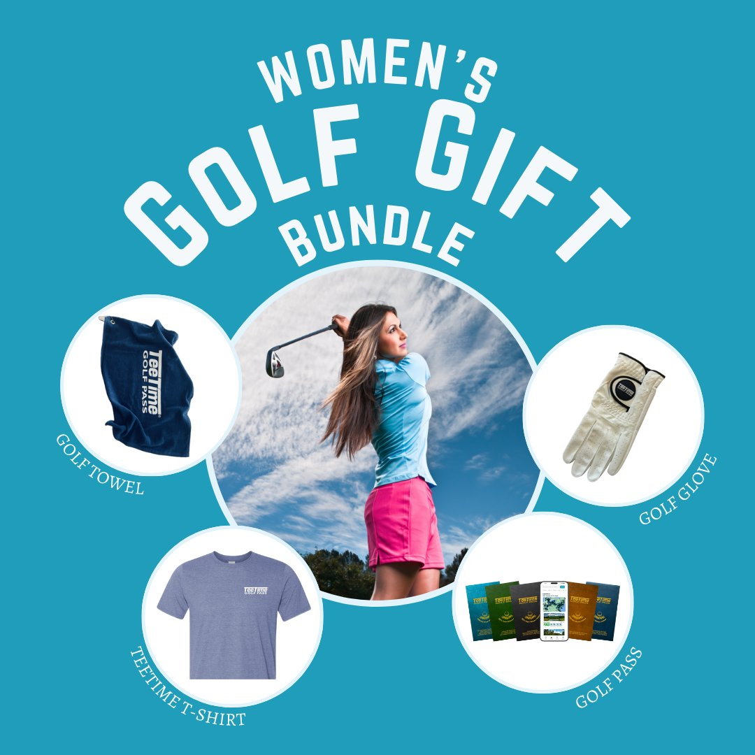 Women's Golf Gift Bundle - TeeTime Golf Pass